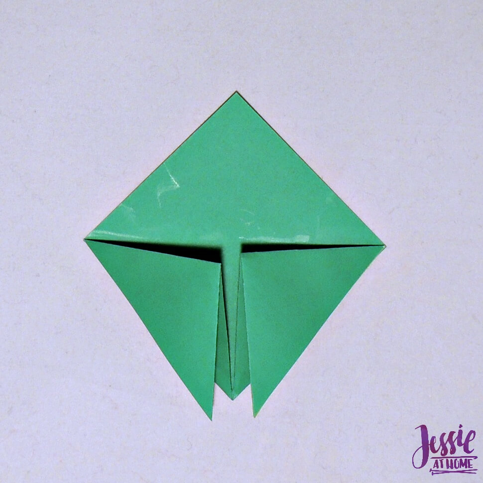 Folding an Origami Cicada the easy way! | Jessie At Home