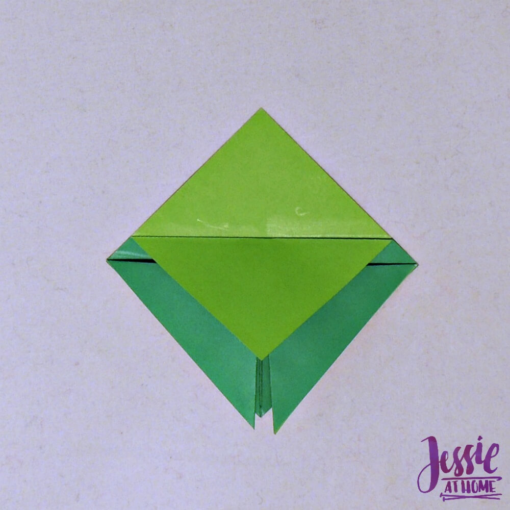 Folding an Origami Cicada the easy way! | Jessie At Home