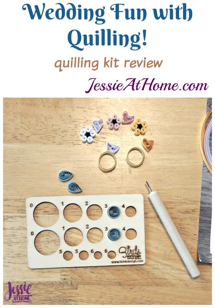 Quilling for all occasions - great kit from 3 Birds Studio - Jessie At Home