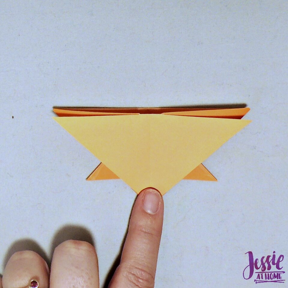 Kirigami Goldfish Origami with scissors | Jessie At Home