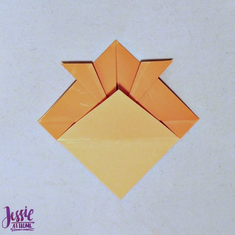 Kirigami Goldfish Origami with scissors | Jessie At Home