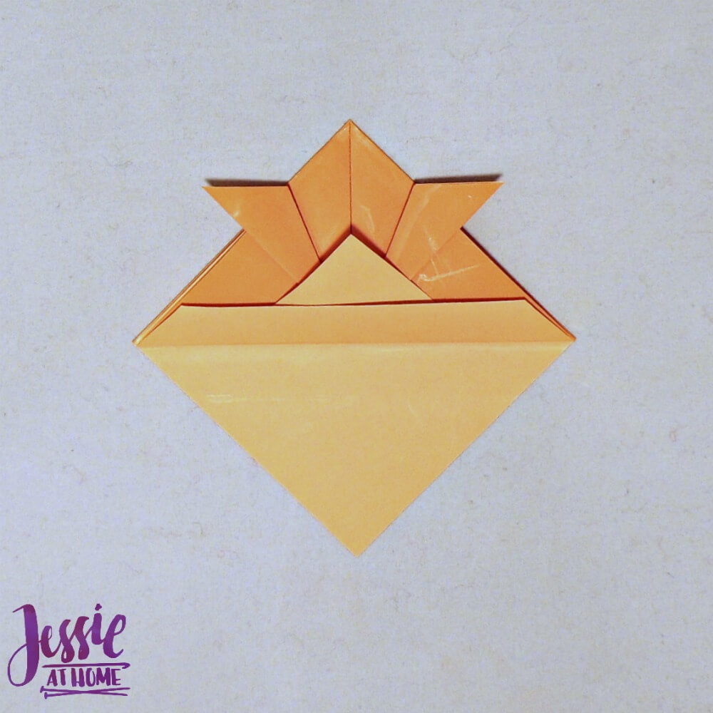 Kirigami Goldfish Origami with scissors | Jessie At Home