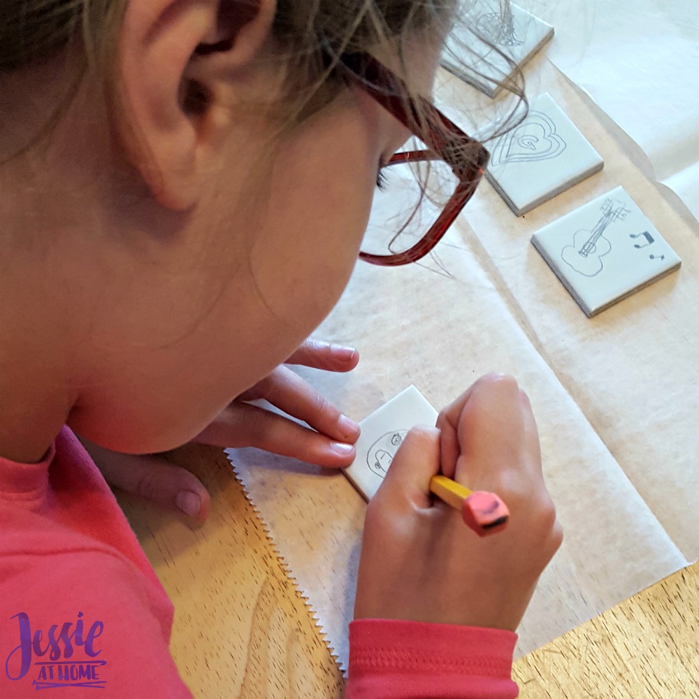 Magnetic Mini Tile Art - great for Christmas gifts! - Jessie At Home