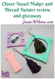 Tassel Maker and Thread Twister from Clover: tutorial, review and ...