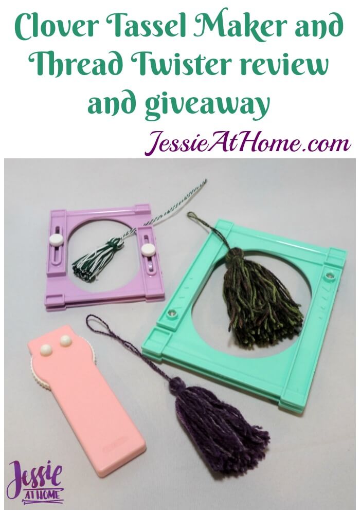 Tassel Maker and Thread Twister from Clover: tutorial, review and ...