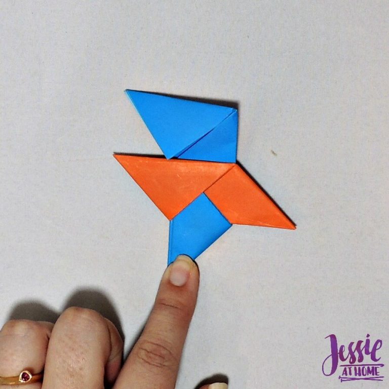 Origami Ninja Star - I remember these from school! - Jessie At Home
