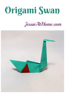 Origami Swan - Quick and Easy - Jessie At Home