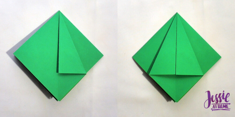 Origami Frog Base - written and pictorial tutorial | Jessie At Home
