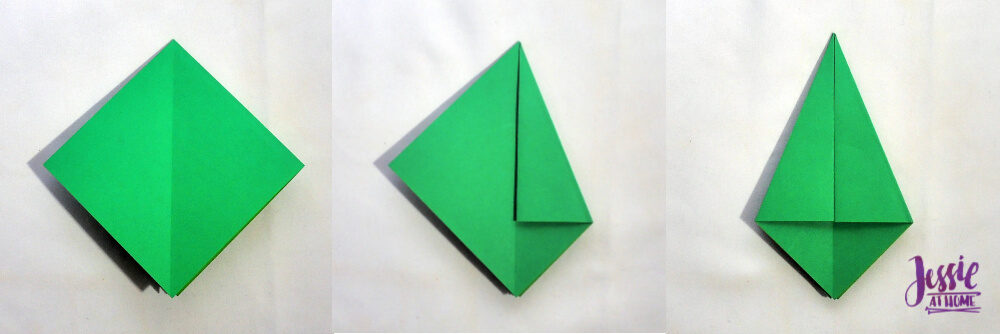 Origami Frog Base - written and pictorial tutorial | Jessie At Home