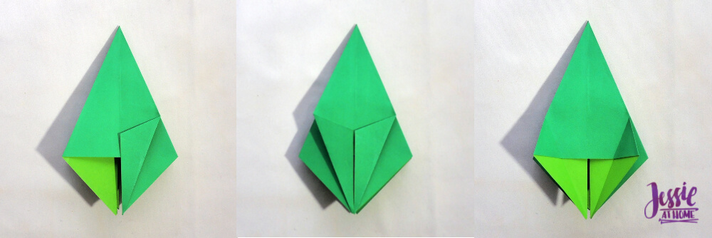 Origami Frog Base - written and pictorial tutorial | Jessie At Home