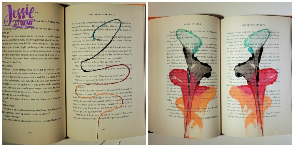 Pretty Painted Pages with Plaid Paints - Perfect Presents for Precious ...