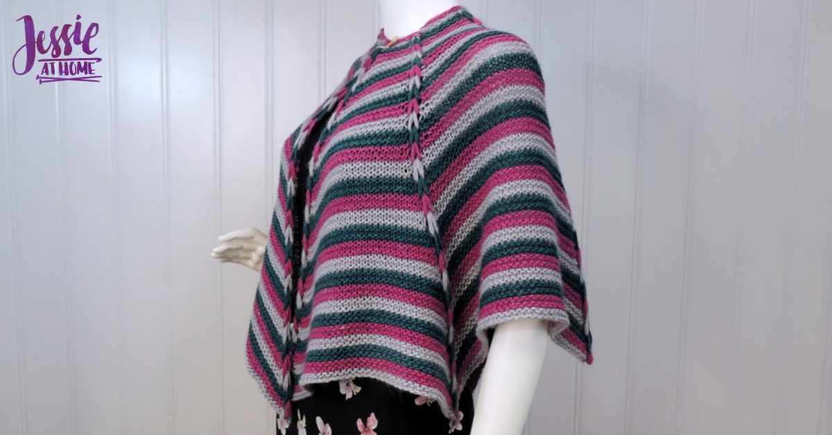 Knit Dragon Wing Cape - Jessie At Home