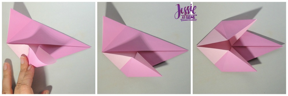 Origami Little Bird - try placing them in your houseplants - Jessie At Home