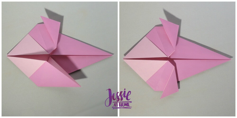 Origami Little Bird - try placing them in your houseplants - Jessie At Home