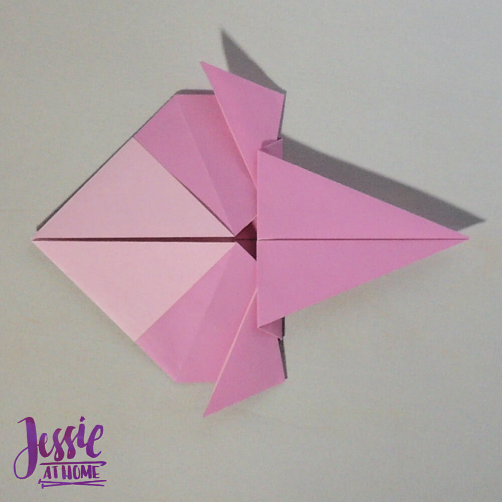Origami Little Bird - try placing them in your houseplants - Jessie At Home