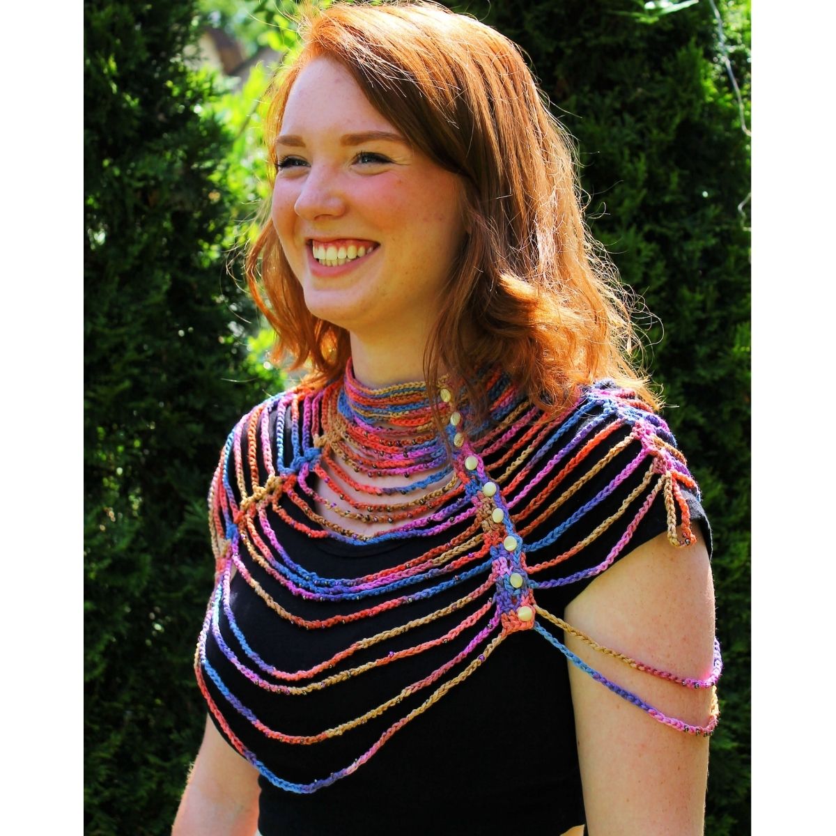 Waterfall Necklace: Crochet a Gorgeous Statement Piece