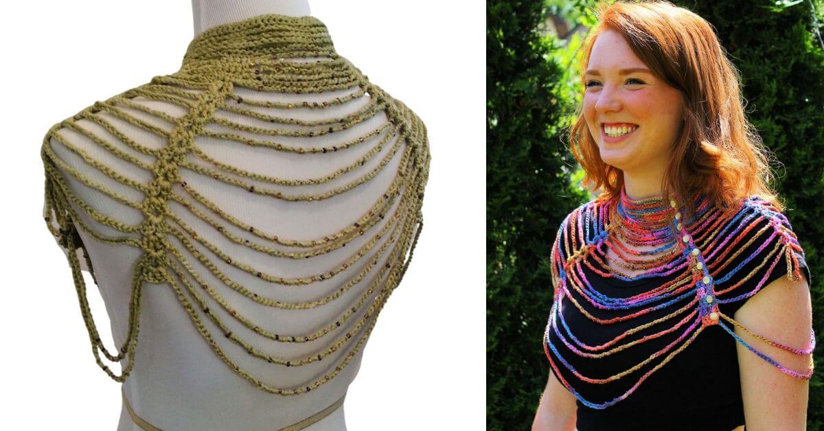 Waterfall Necklace: Crochet a Gorgeous Statement Piece