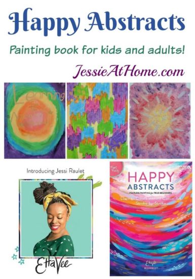Happy Abstracts - so much fun for both kids and adults - Jessie At Home