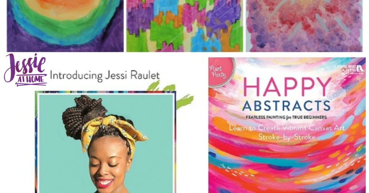 Happy Abstracts - so much fun for both kids and adults - Jessie At Home