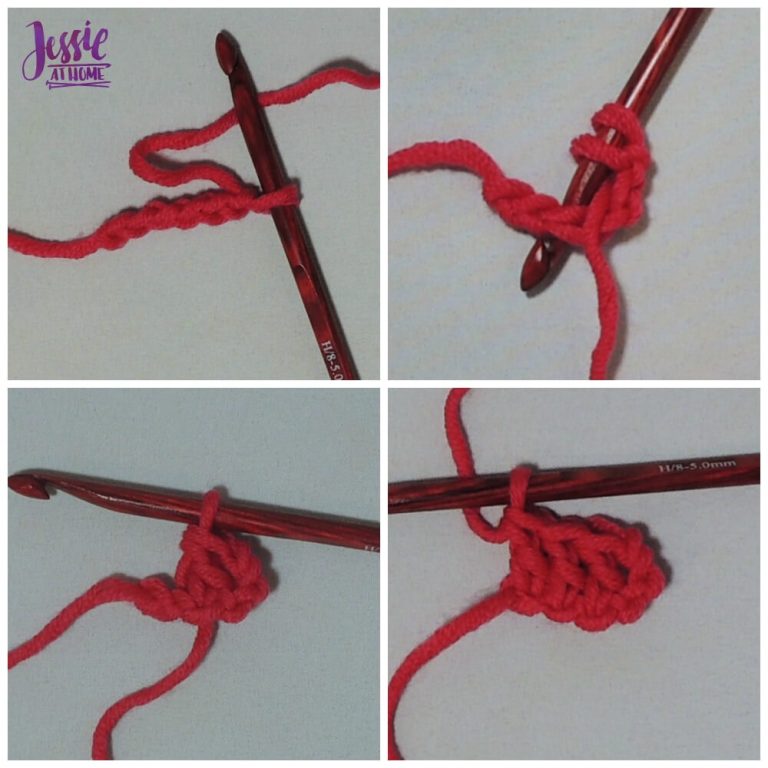 Scarf Squared - Double Crochet C2C Box Stitch Tutorial - Jessie At Home