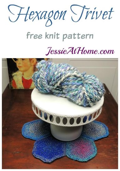 Hexagon Trivet - protect your table in a pretty way! - Jessie At Home