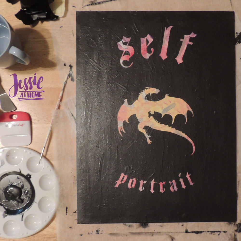 Reverse Image Painting Tutorial - fun for the whole family! - Jessie At ...