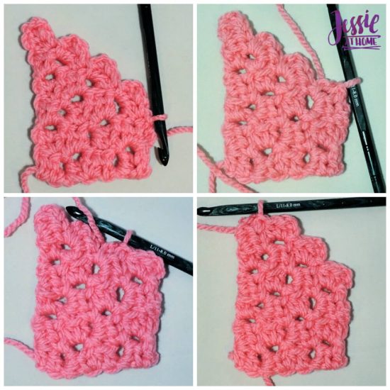 Scarf Squared – Half Double Crochet C2C Box Stitch Tutorial - Jessie At ...
