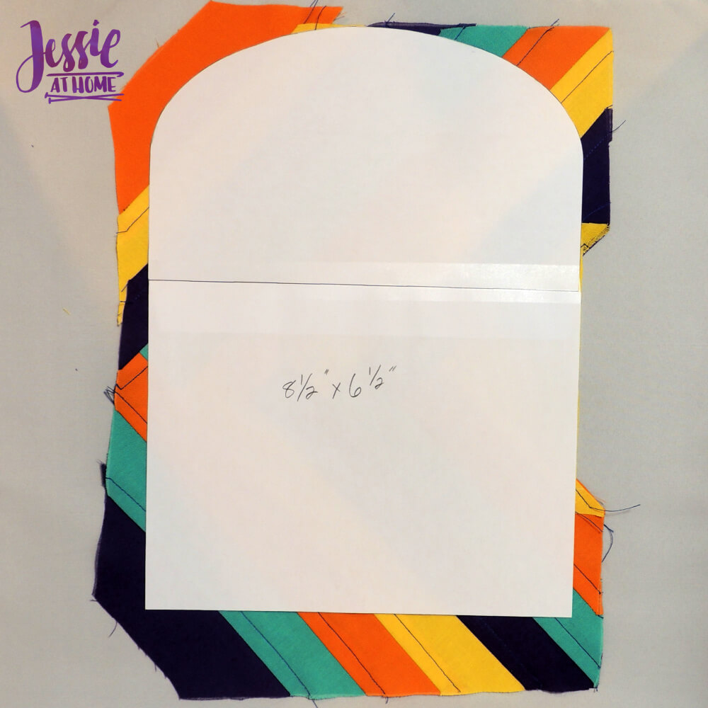 Small Envelope Bag - sewing pattern and tutorial - Jessie At Home