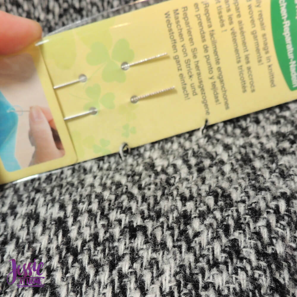 Snag Repair Needles from Clover - or how to repair your winter coat ...