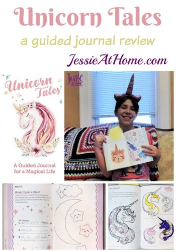 Unicorn Tales - a magical guided journal review - Jessie At Home