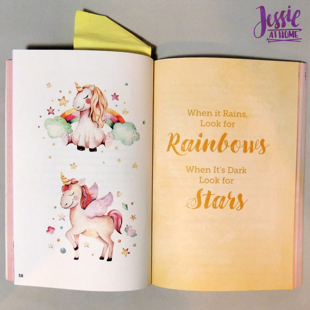 Unicorn Tales - a magical guided journal review - Jessie At Home