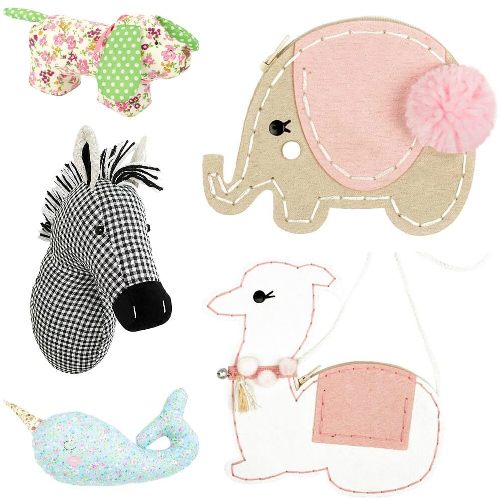 Cute Kits by Fabric Editions - Zebras and Narwhals and Owls, oh my ...