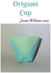 Easy Origami Cup Tutorial - Great for snacks, trinkets, or even drinking!