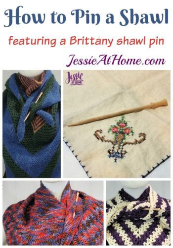 How to Pin a Shawl (or wrap, or scarf, or cape...) - Featuring a ...