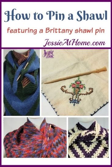 How to Pin a Shawl (or wrap, or scarf, or cape...) - Featuring a ...