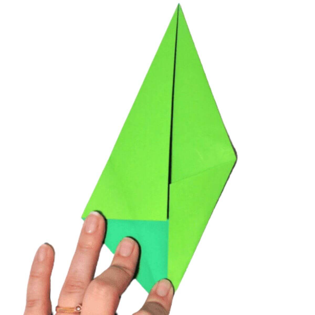 Origami Flower Stem and Leaf - Show Off Your Origami Blooms!