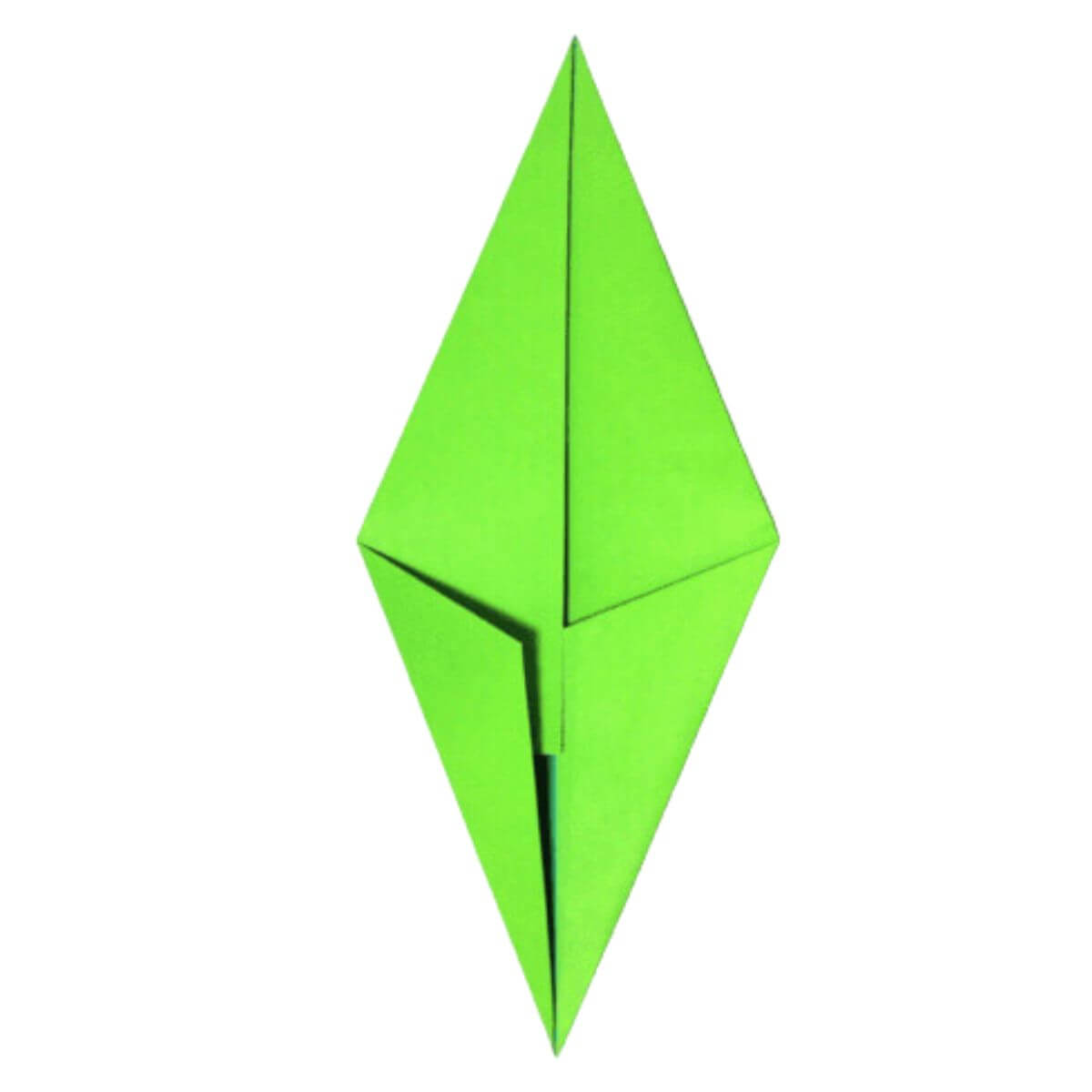 Origami Flower Stem and Leaf - Show Off Your Origami Blooms!