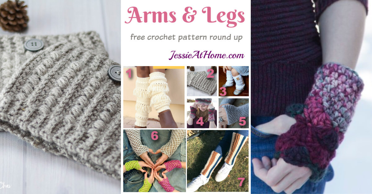 Arms & Legs - Keep 'em warm with some crochet awesomeness.