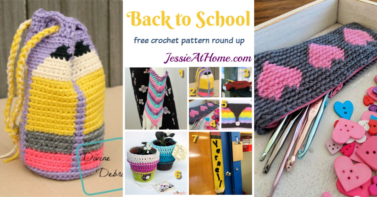Back To School Crochet - Get ready for school | Jessie At Home