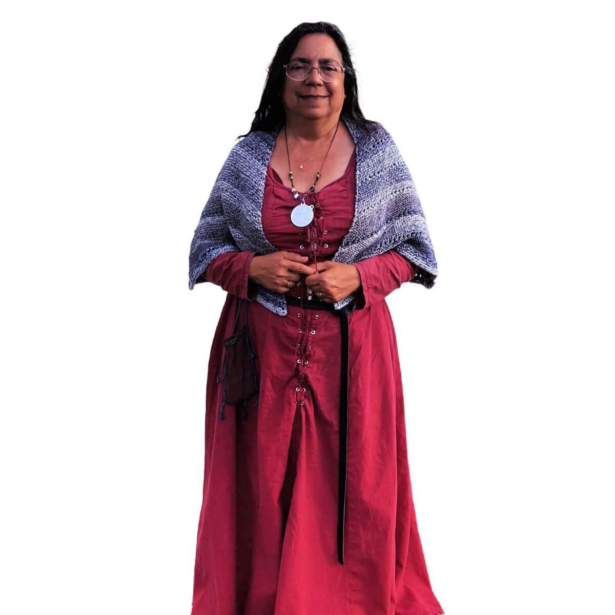 Learn How To Knit a Shawl With This Simple Eyelet Row Knitting Pattern