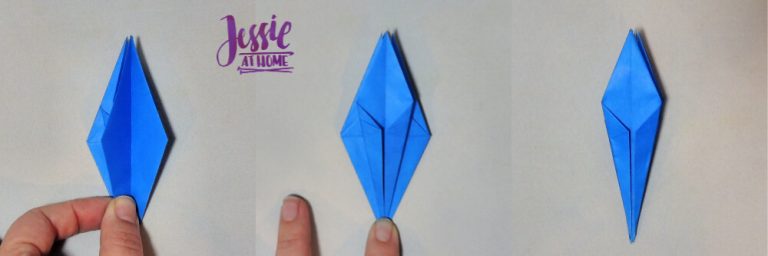 Origami Iris - A beautiful, dimensional flower that is sure to impress!