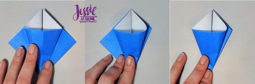 Origami Iris - A beautiful, dimensional flower that is sure to impress!