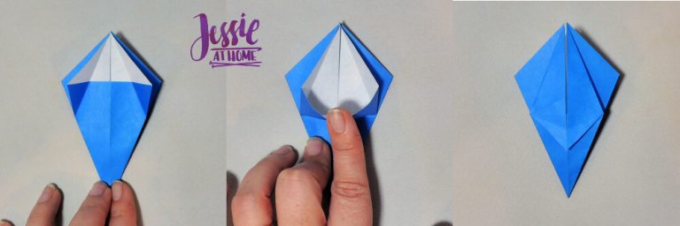 Origami Iris - A beautiful, dimensional flower that is sure to impress!