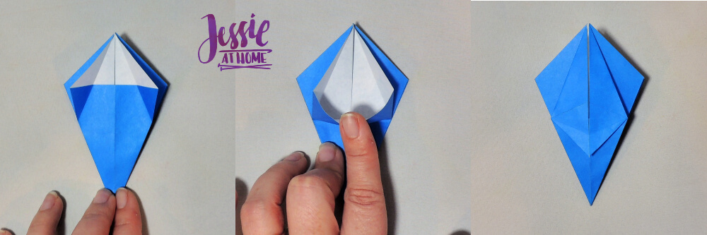 Origami Iris - A beautiful, dimensional flower that is sure to impress!