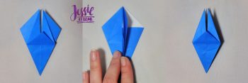 Origami Iris - A beautiful, dimensional flower that is sure to impress!