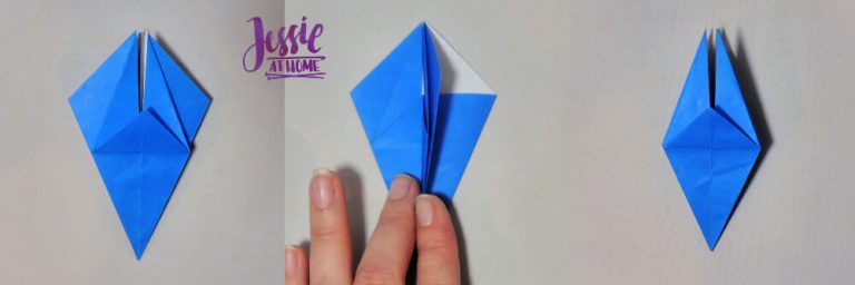 Origami Iris - A beautiful, dimensional flower that is sure to impress!