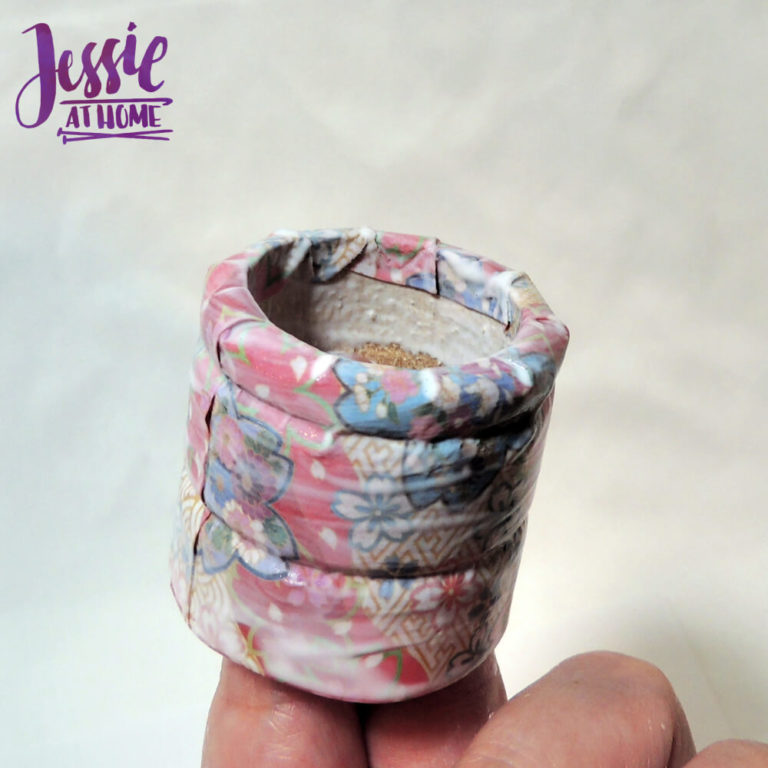 DIY Napkin Rings with Origami Paper and Bonus Fabric Napkin Tutorial