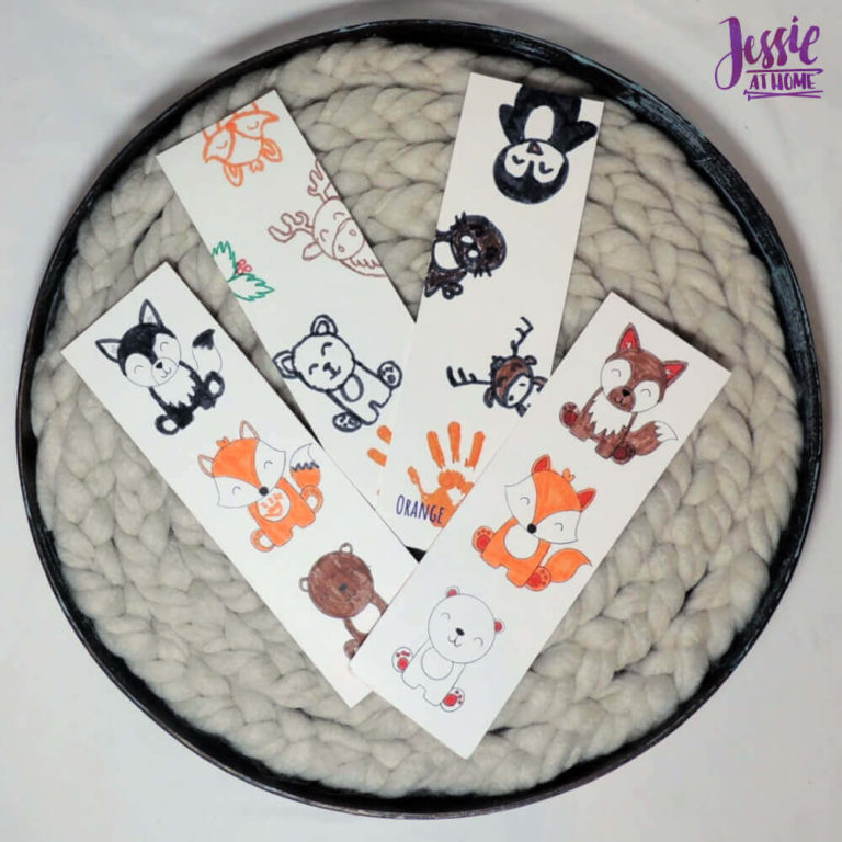 Arctic Friends - December Orange Art Box Projects with Kyla and Vada