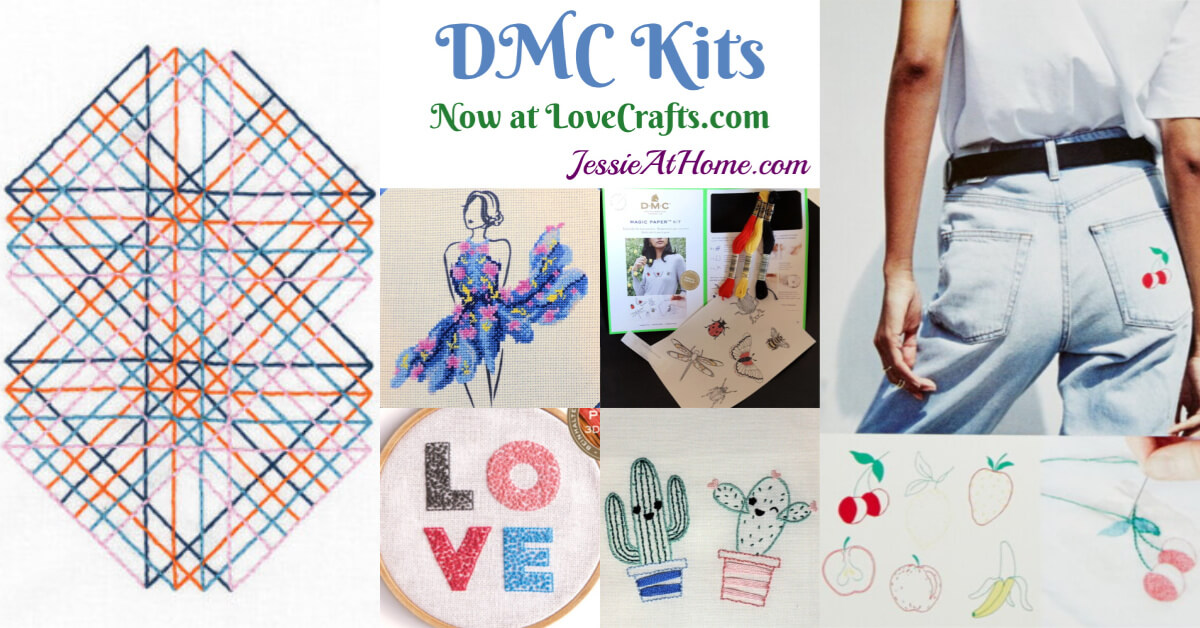 DMC Kits & Supplies now available from Love Craft!