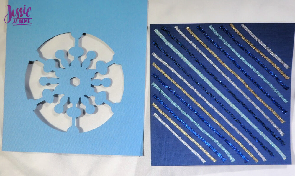 Iron-On Thread Layered Cards - Fun to make and so pretty for giving!